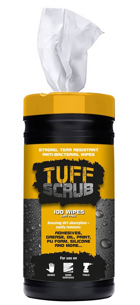 Tuff Scrub All-Purpose Trade Wipes (Pack of 100) - F00271 - Interfix
