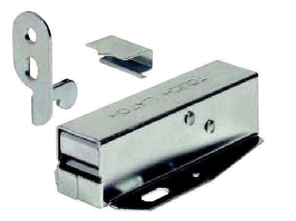 78 x 36mm Zinc Plated TUTCH-LATCH Automatic Spring Catches - Interfix