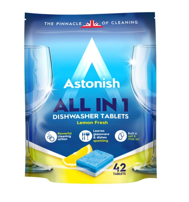 All in One Dishwasher Tablets (Pack of 42) - Interfix