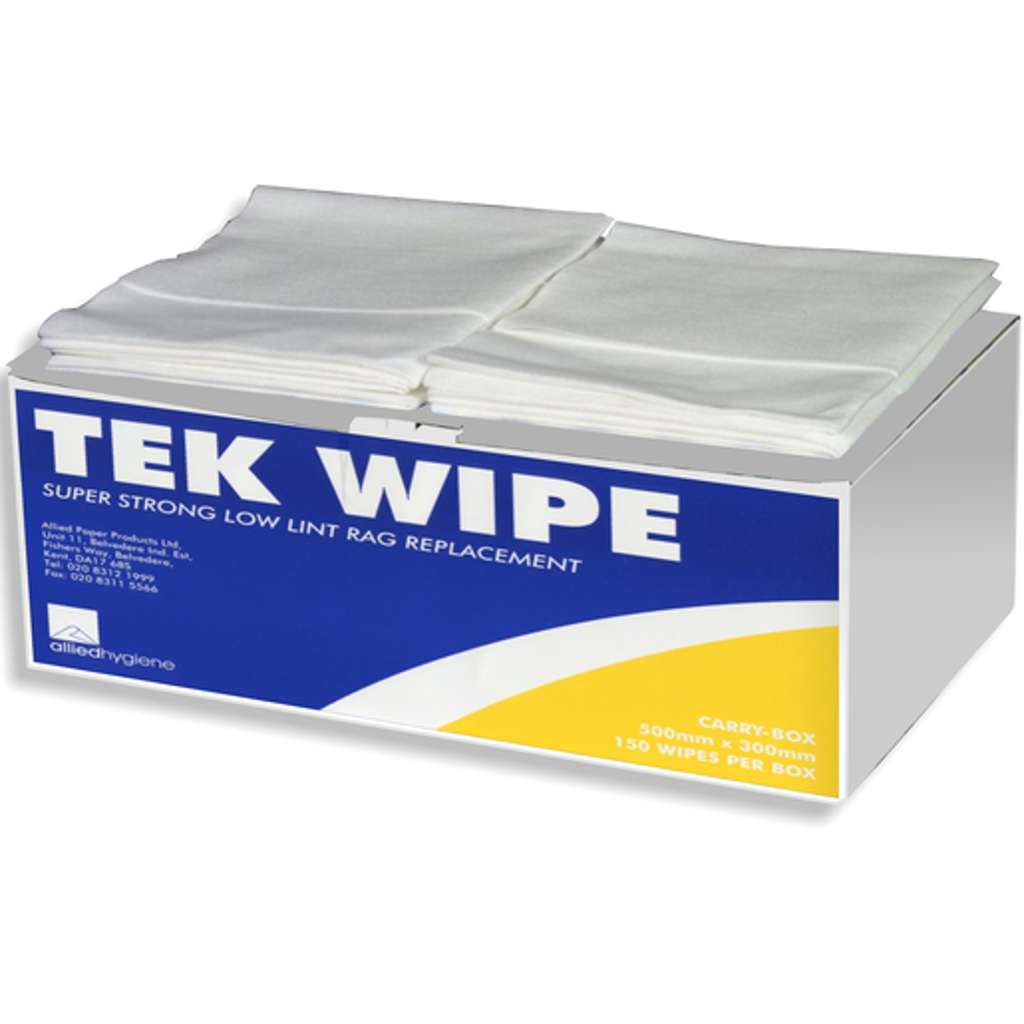 Tek Wipes in a Dispenser (Pack of 150) - F00275 - Interfix