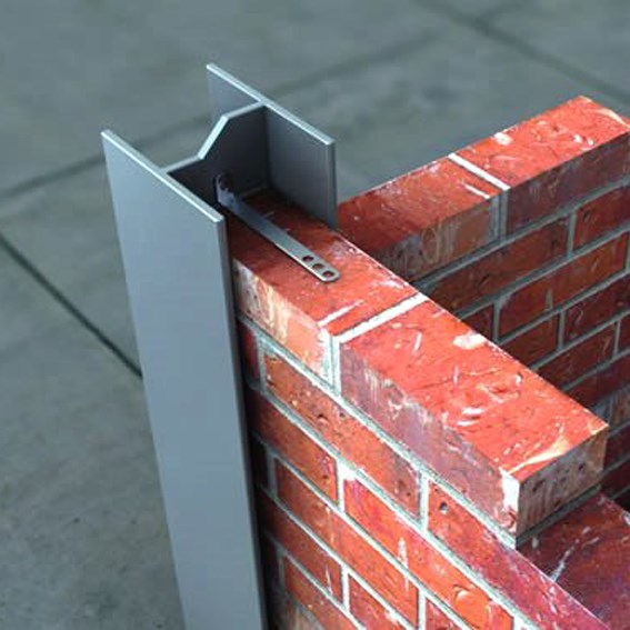 Stainless Steel Safety End Frame Cramp - V1045 - Interfix